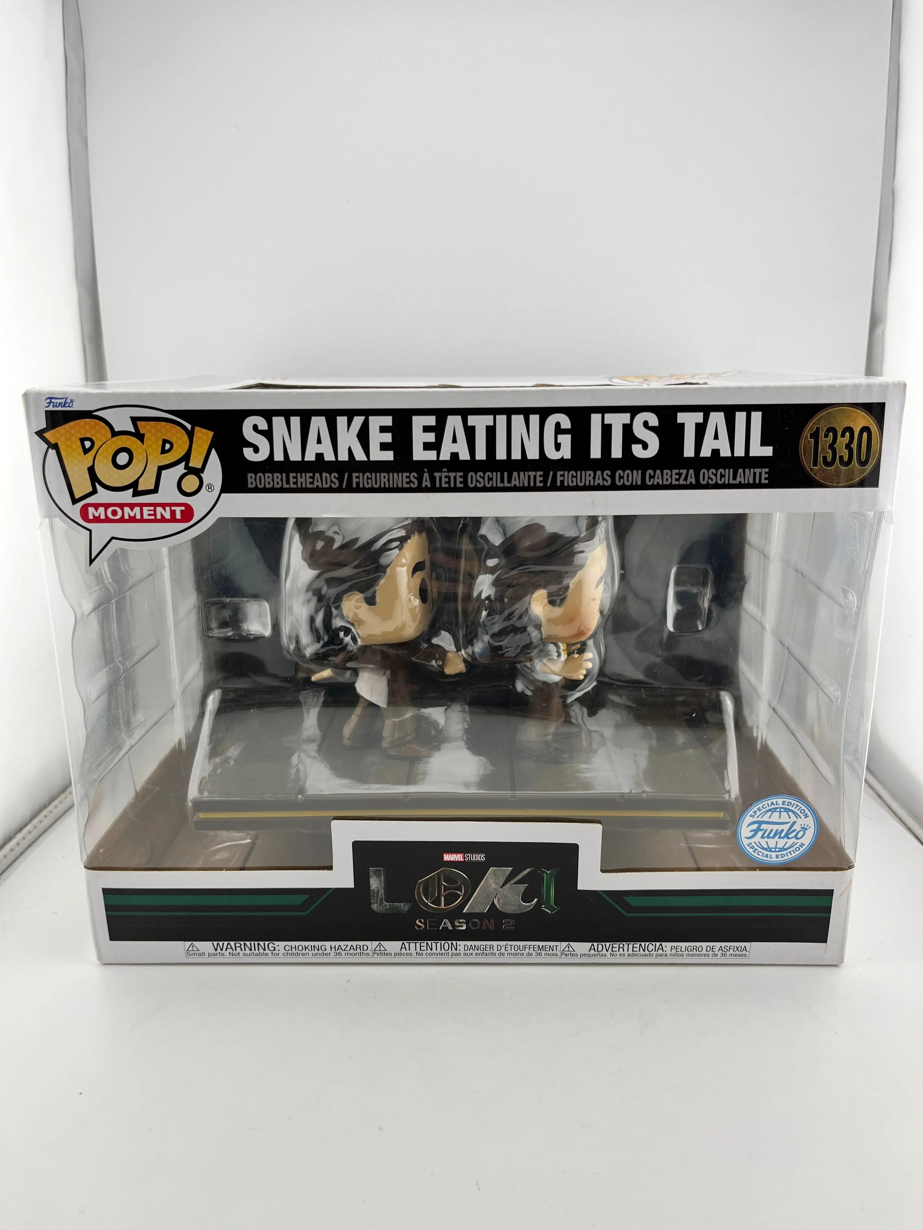Funko POP! Marvel Moment - Snake Eating Its Own Tail #1330 - Loki Seas ...