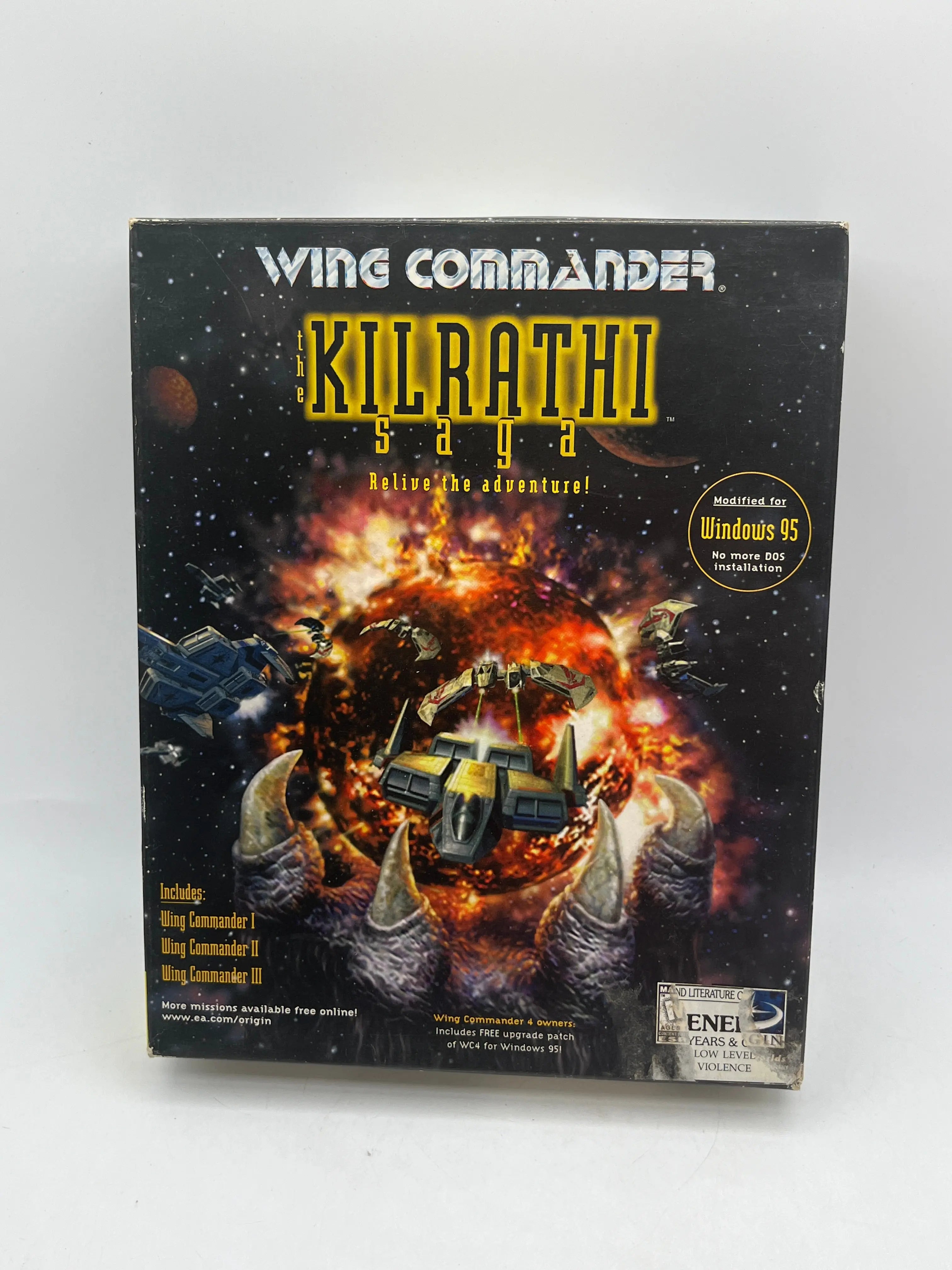 “Wing Commander The Kilrathi Saga” - PC Game Original 1996 Origin - Wi ...