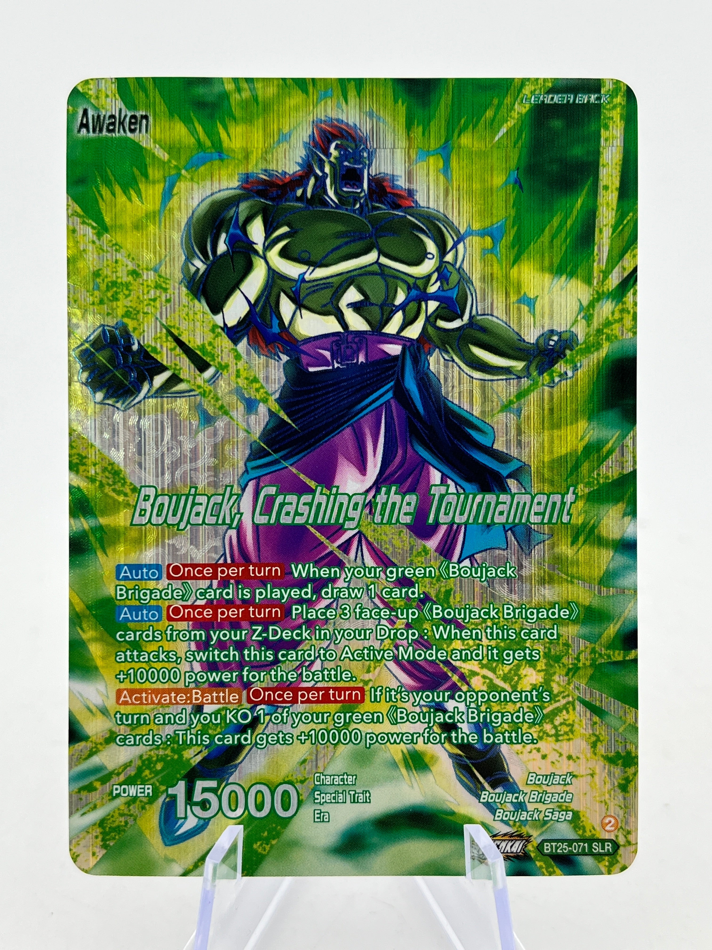 Dragon Ball - Boujack, Crashing The Tournament - BT25-071 - SLR - Sing ...