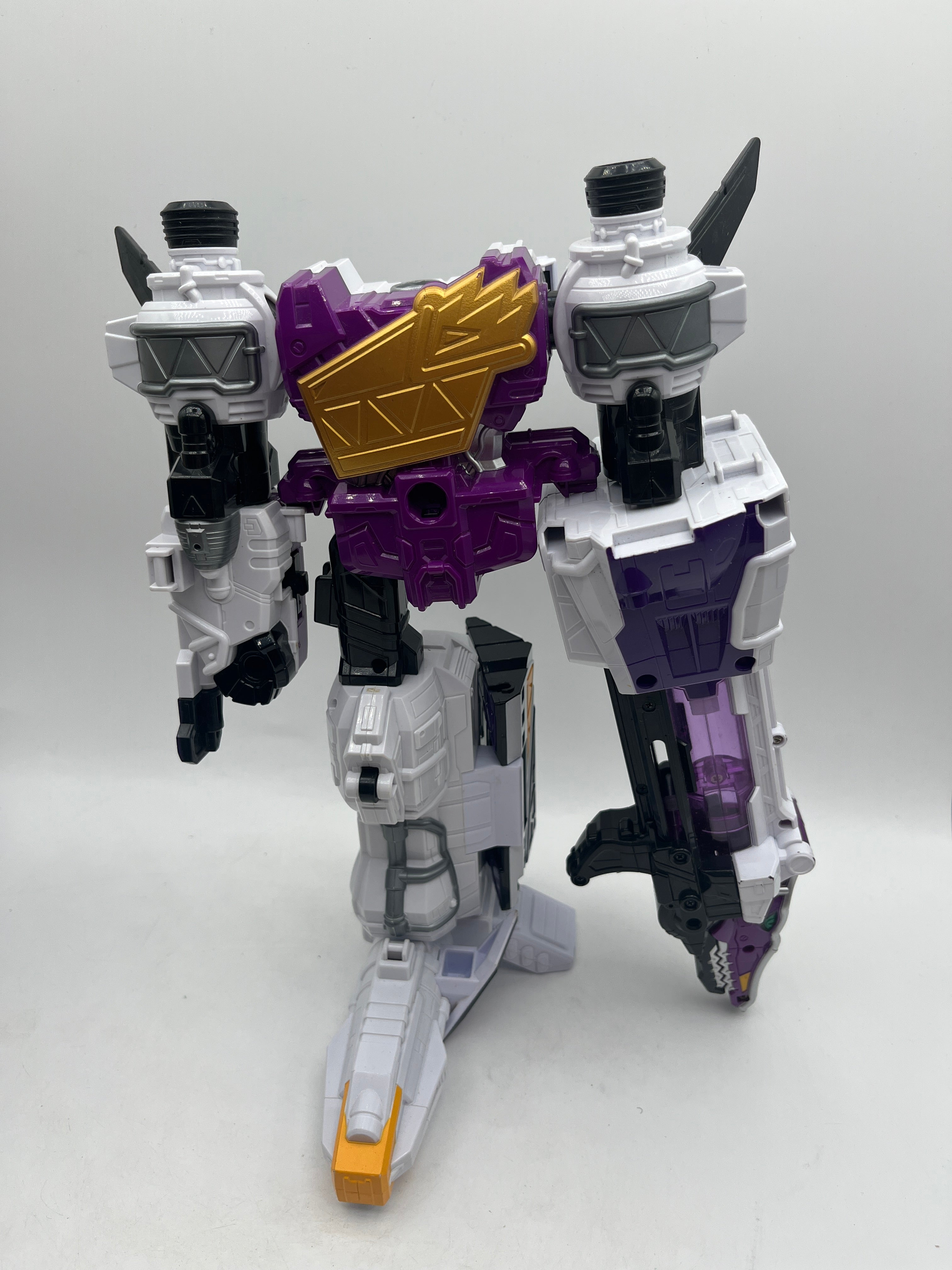 Bandai Power Rangers Dino Super Charge Deluxe Plesio Charge Megazord P ...