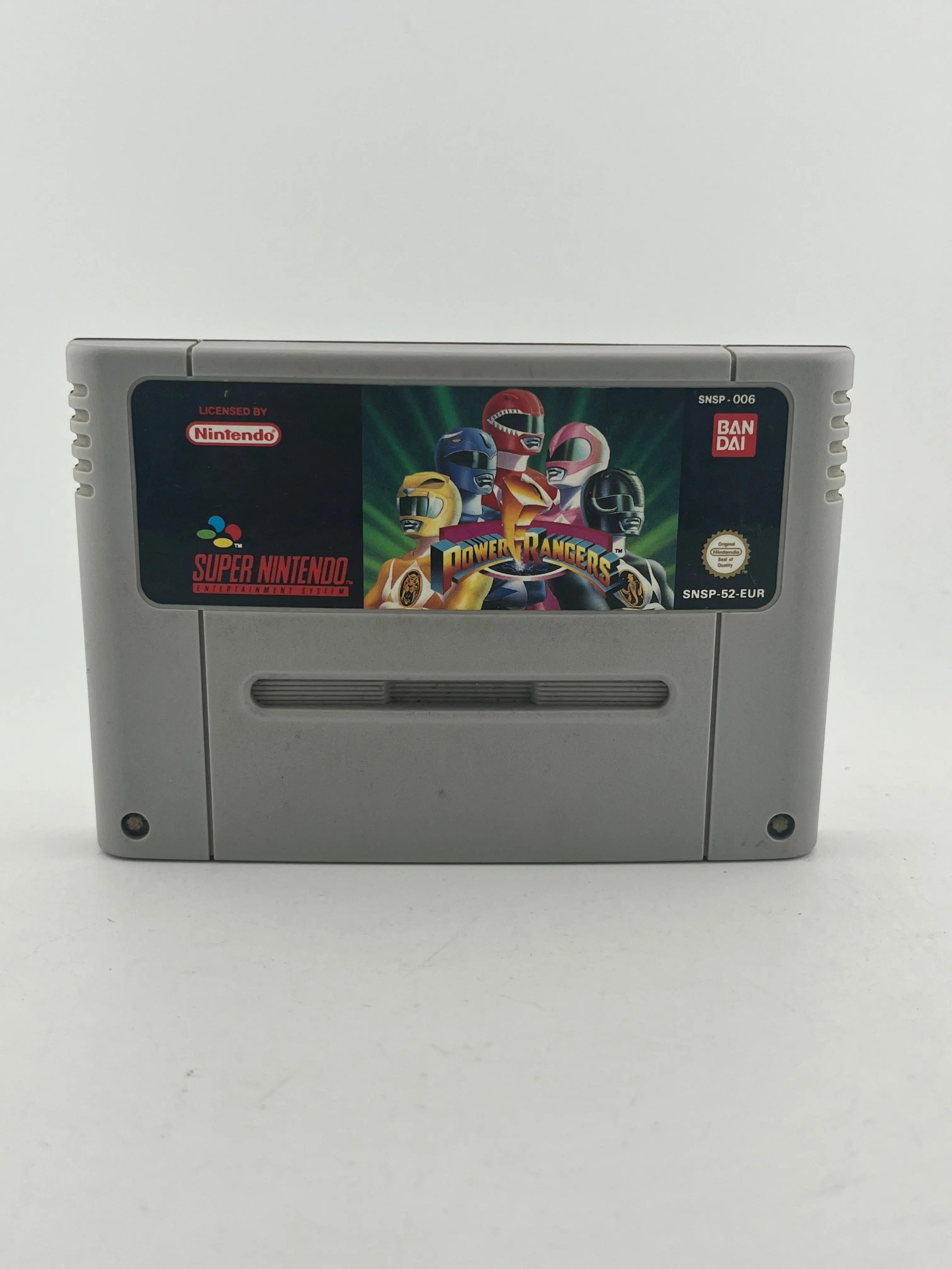 Mighty Morphin Power Rangers (Super Nintendo SNES, 1994) - Untested ...