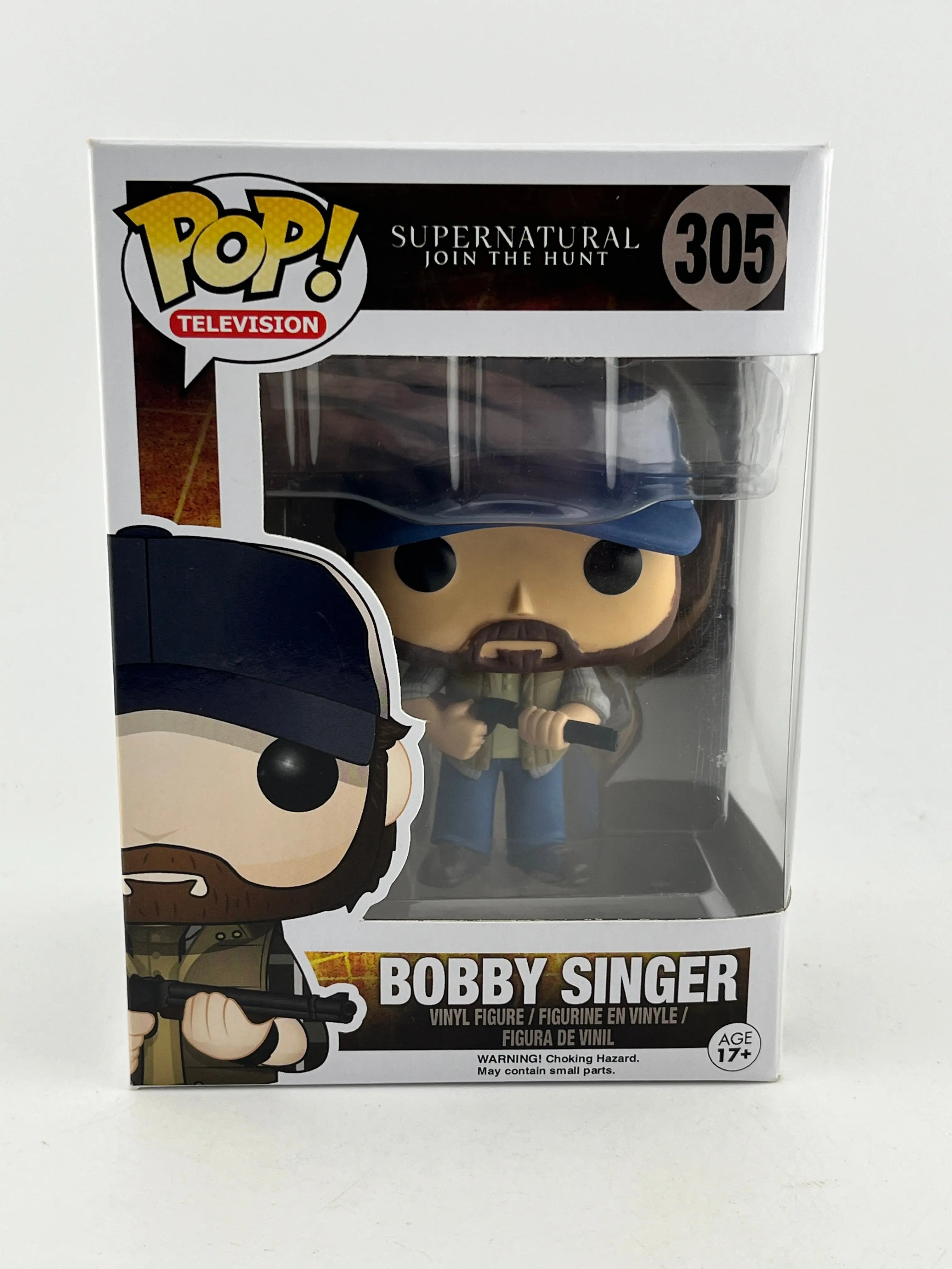 Funko POP! Television Supernatural - Bobby Singer #305 - Vinyl Collect ...