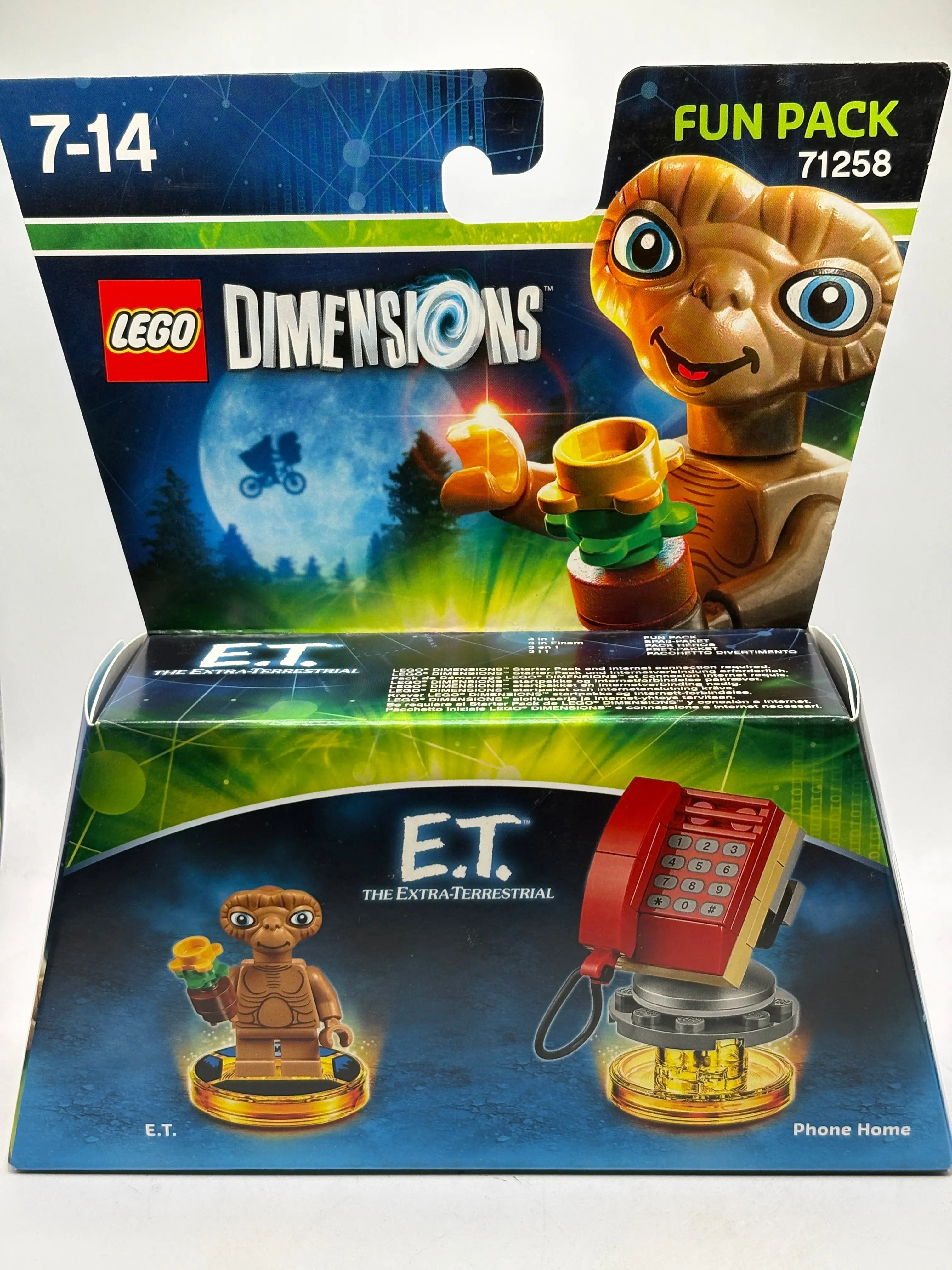 Lego Dimensions Fun Pack 71258 E.T. The Extra Terrestrial New & Sealed ...