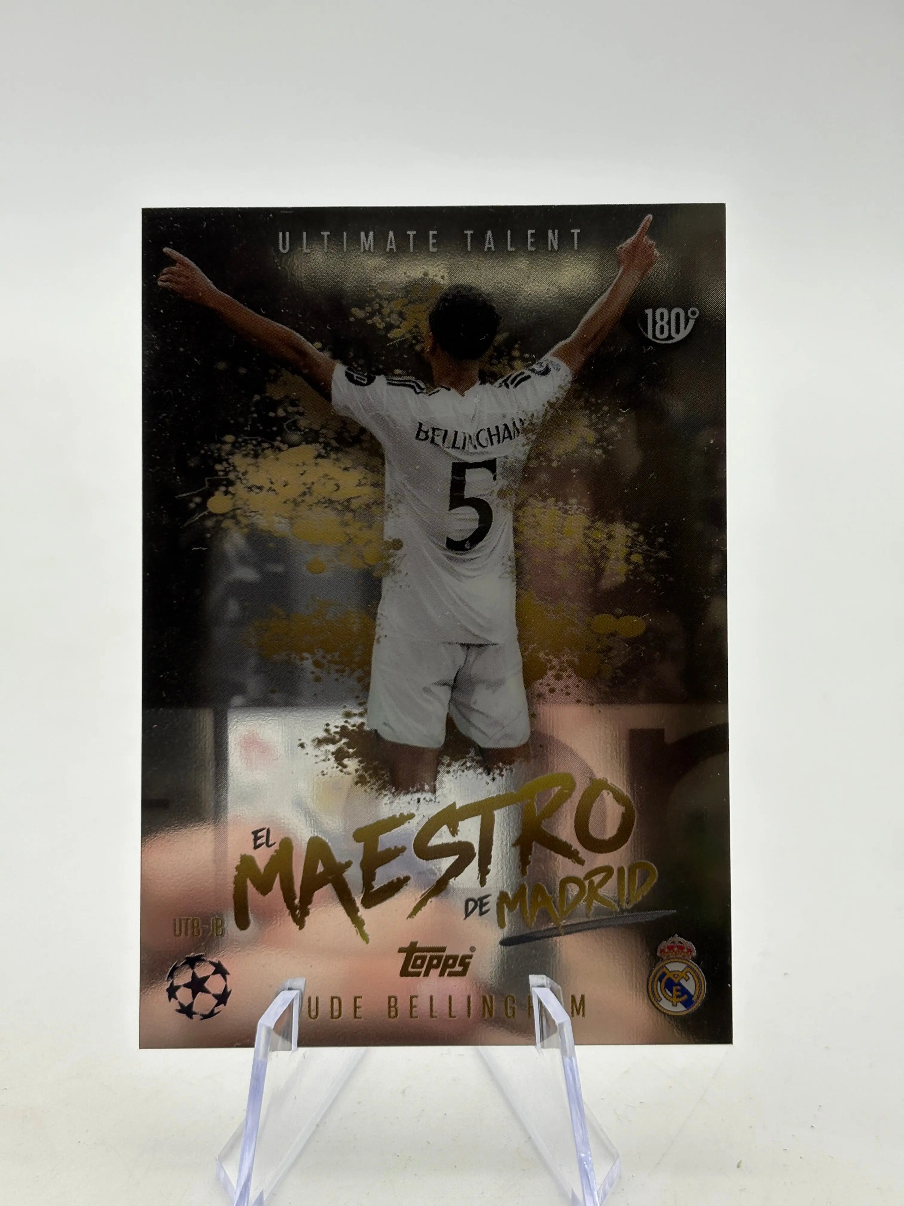 Match Attax 2024-25 Jude Bellingham El Maestro De Madrid UTB-JB ...