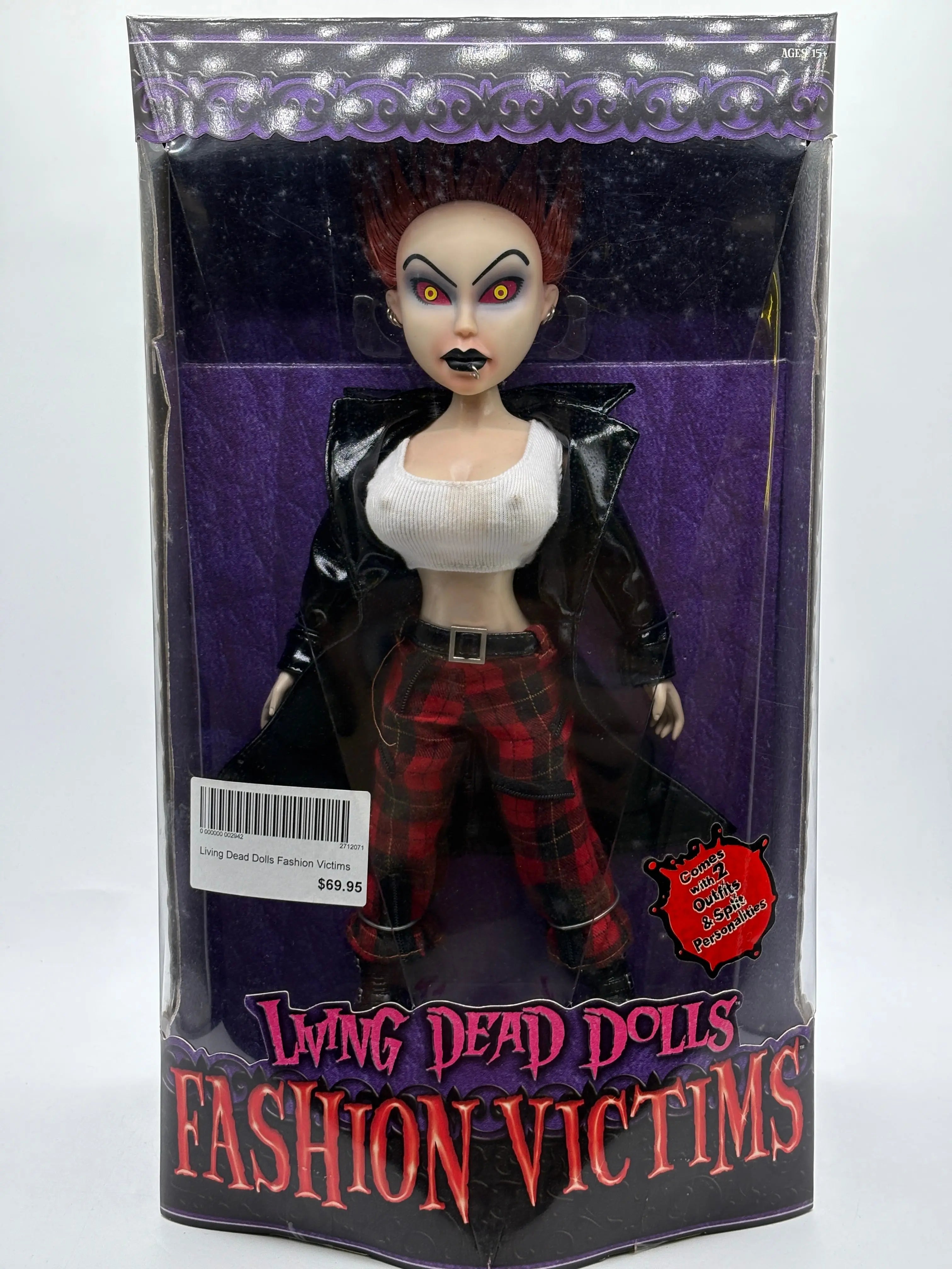 Living Dead Dolls Fashion Victims Action Figure Sheena Mezco SEALED ...