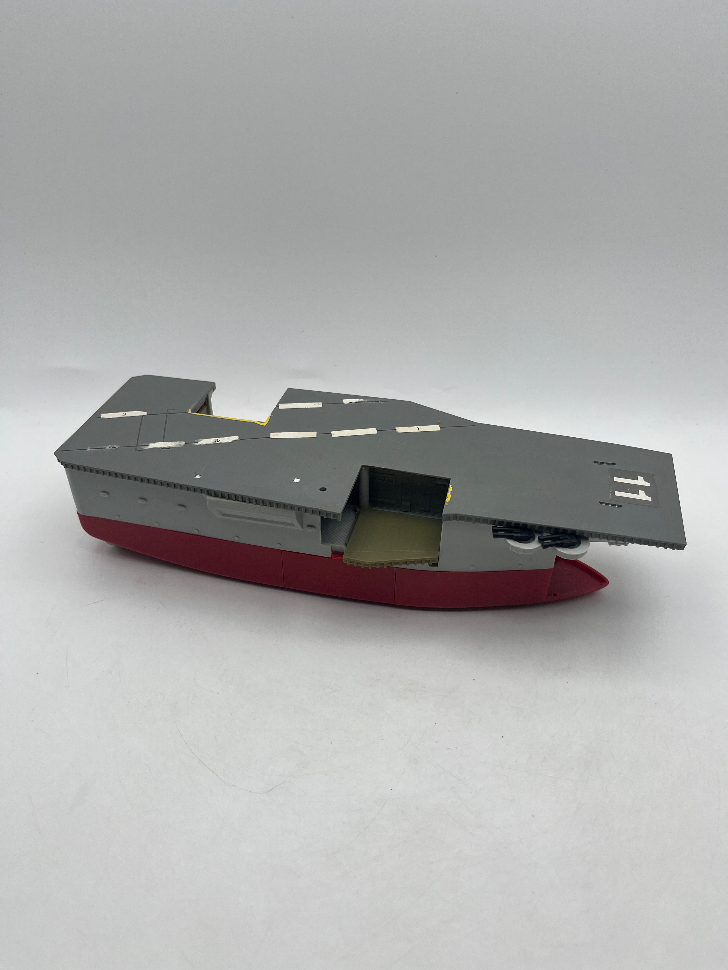 Vintage 1988 Micro Machines Aircraft Carrier Playset Lewis Galoob Toys ...