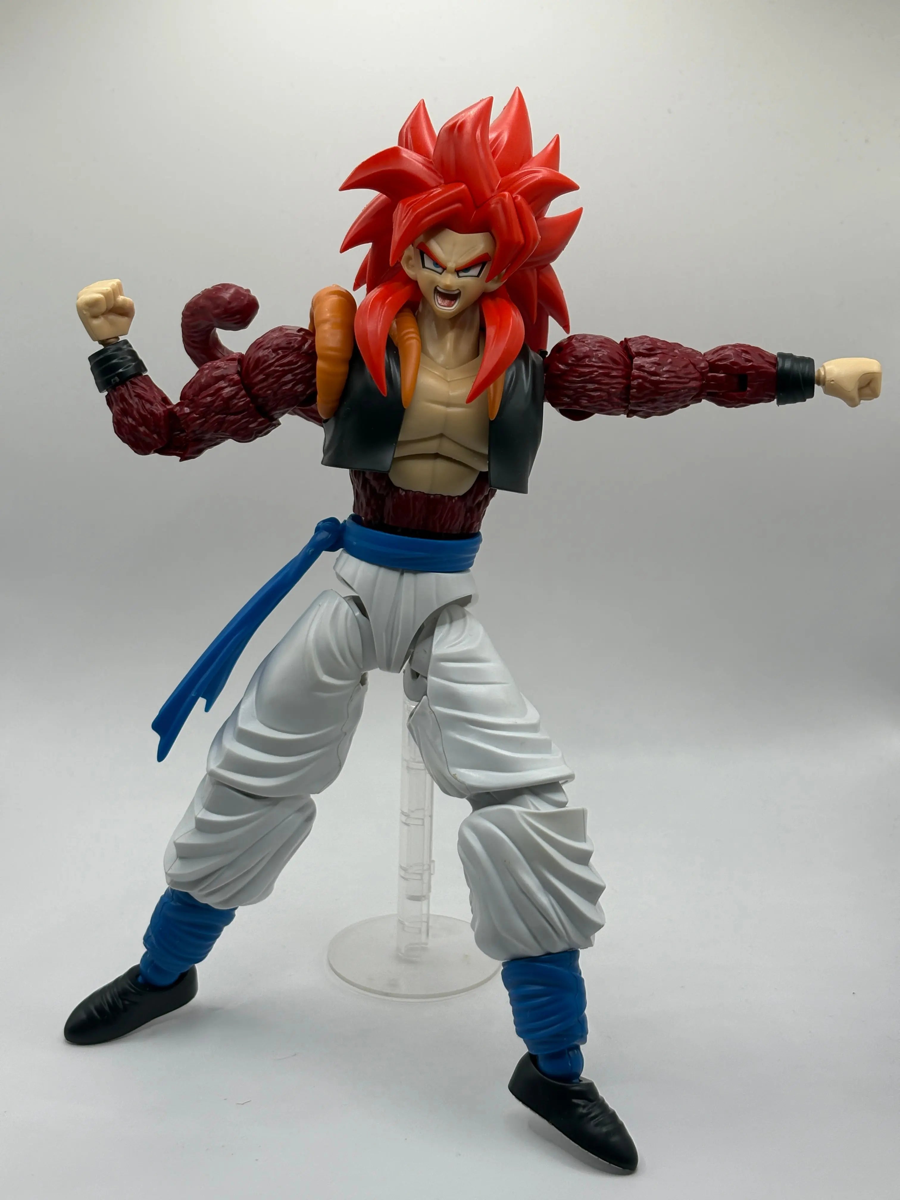 Bandai Figure-Rise Standard Dragon Ball GT SS4 Gogeta Model Kit Loose ...