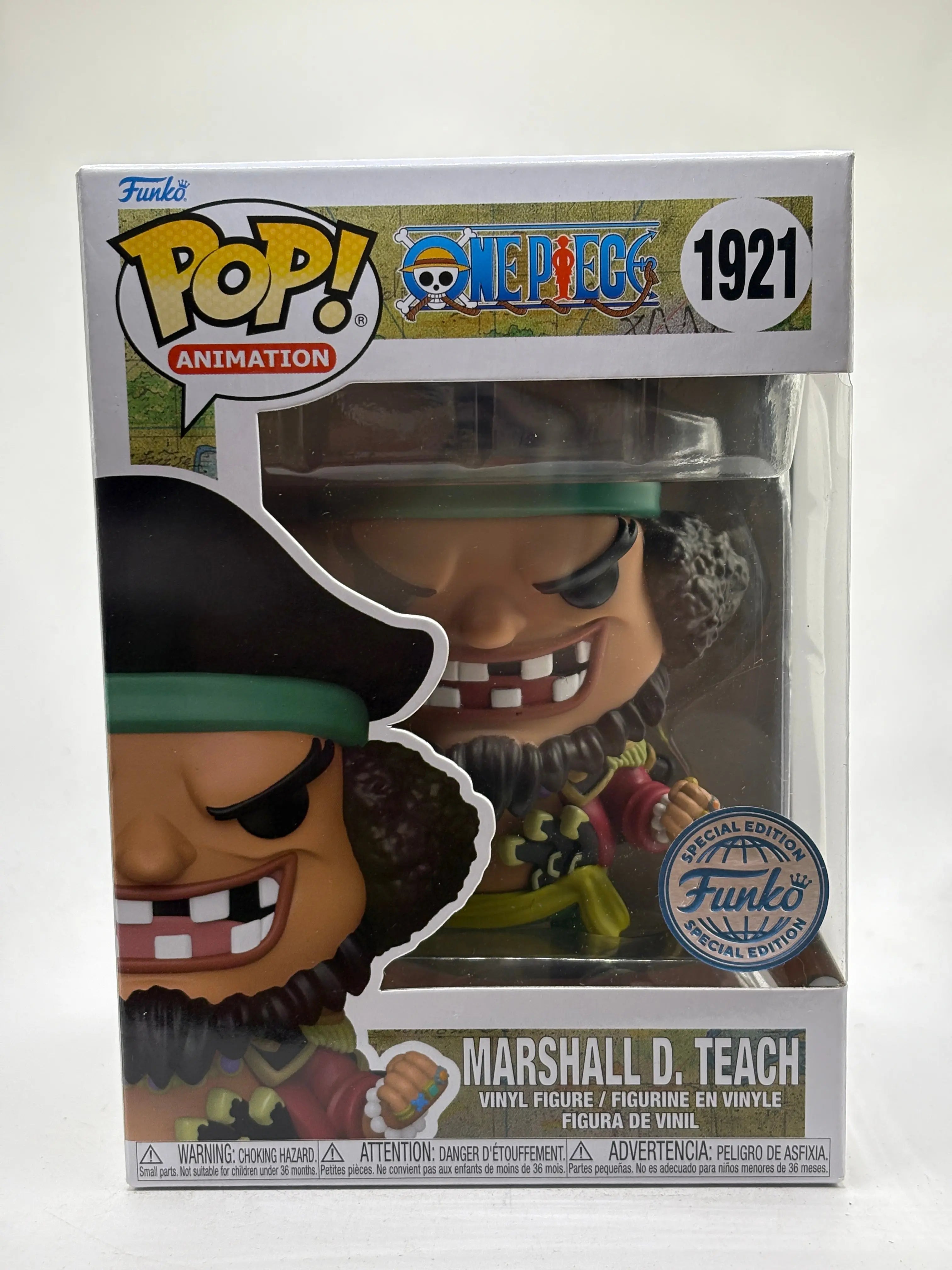 Funko POP! Animation One Piece #1921 Marshall D. Teach Special Edition ...