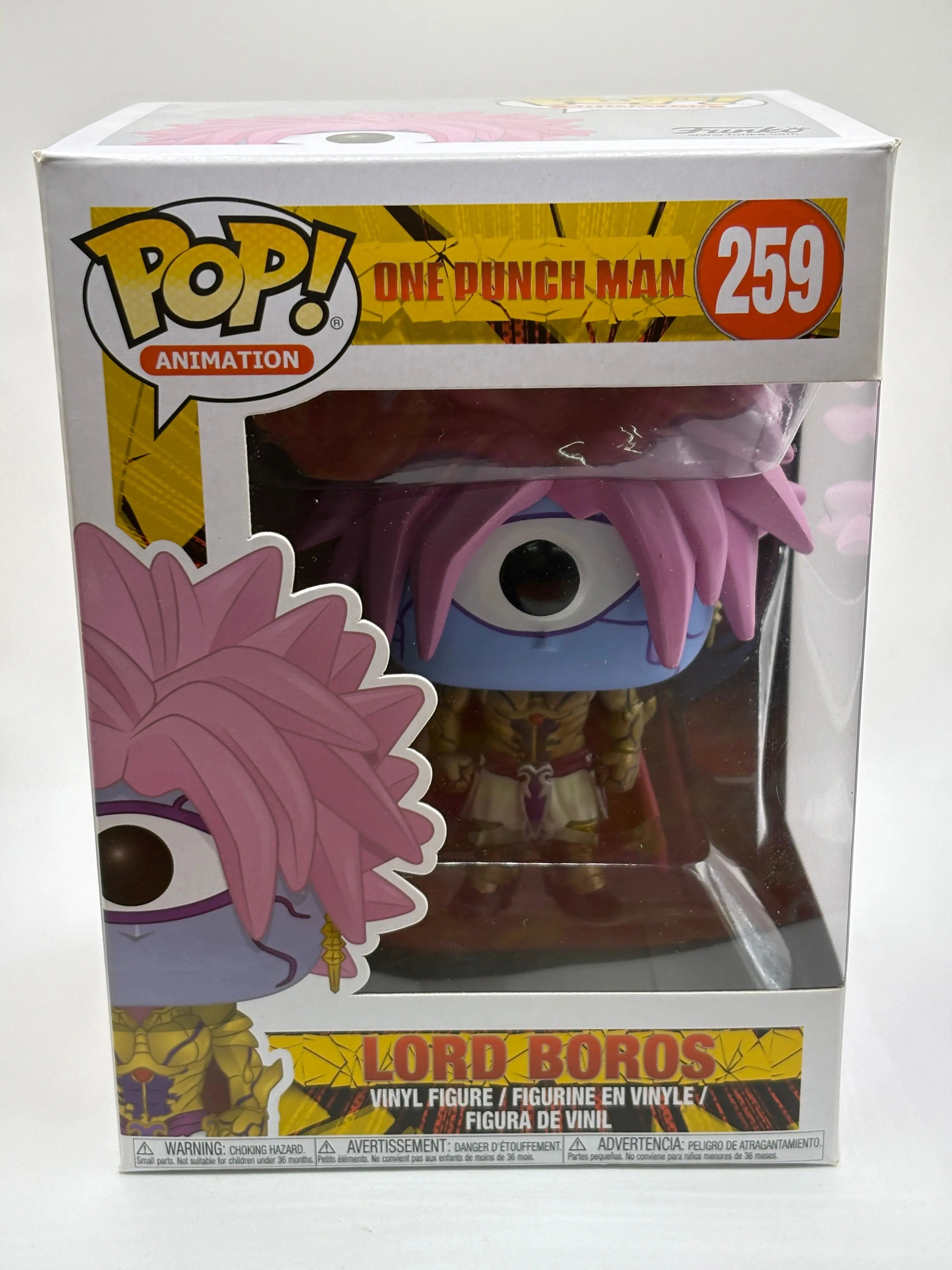 Funko POP! Animation One Punch Man #259 Lord Boros Vinyl Figure ...