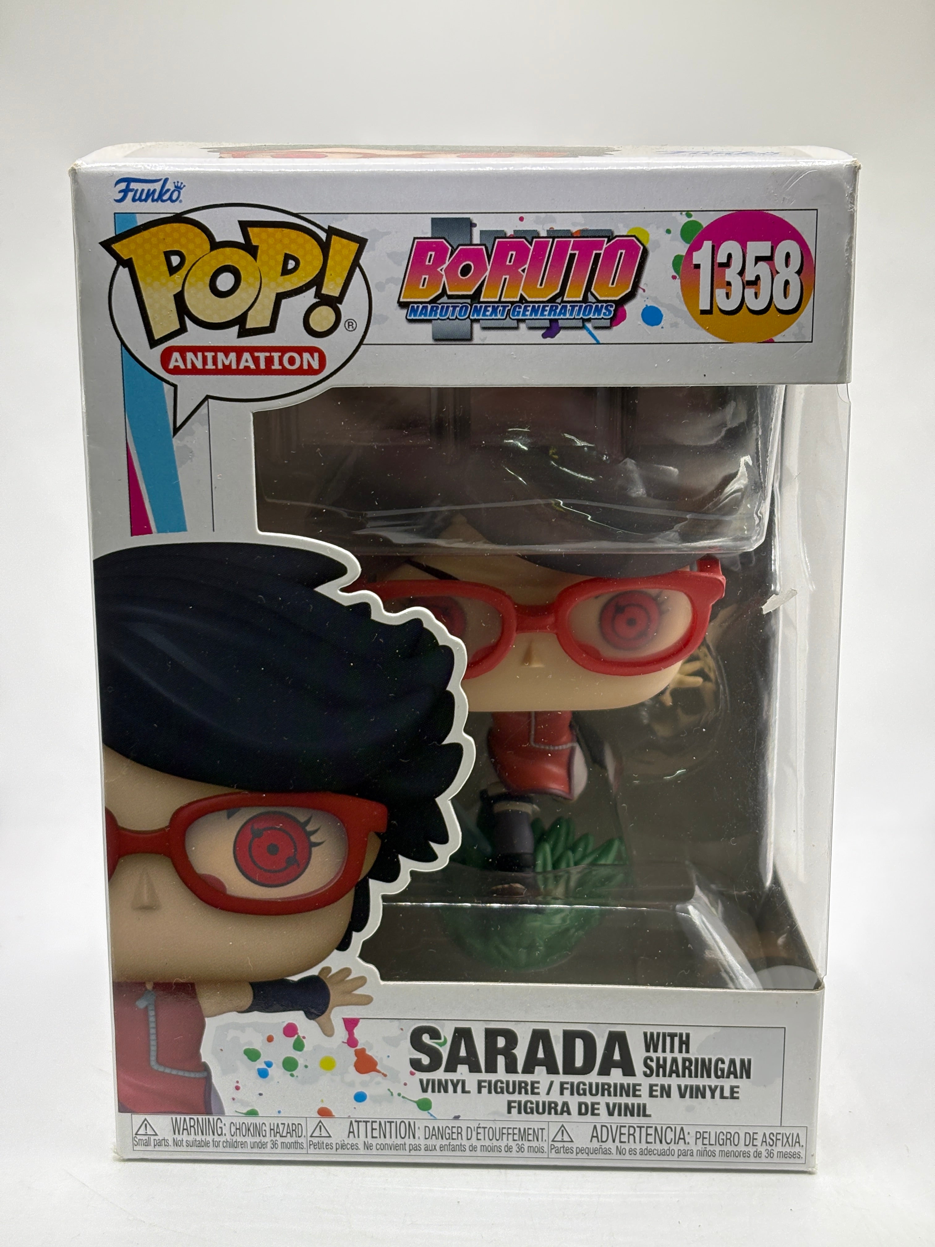 Funko POP! Animation Boruto #1358 Sarada with Sharingan – FRENLY BRICKS ...