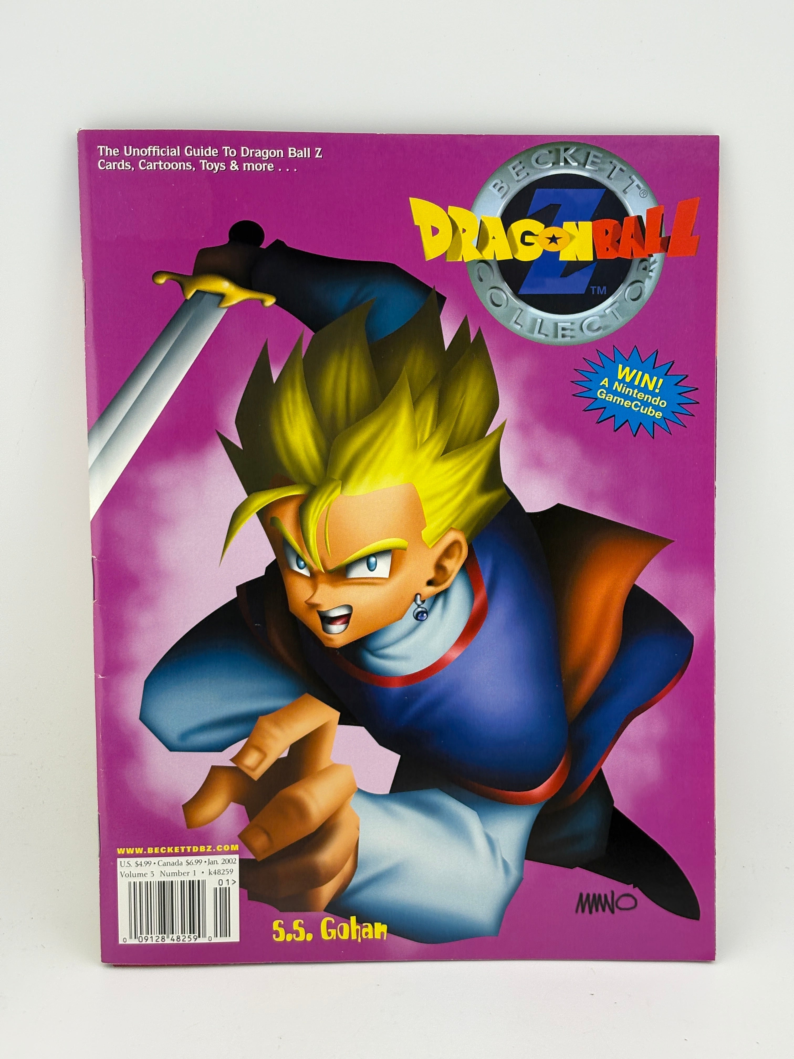 Beckett Collectors Dragon Ball Z Magazine Volume 3 Number 1 SS Gohan ...