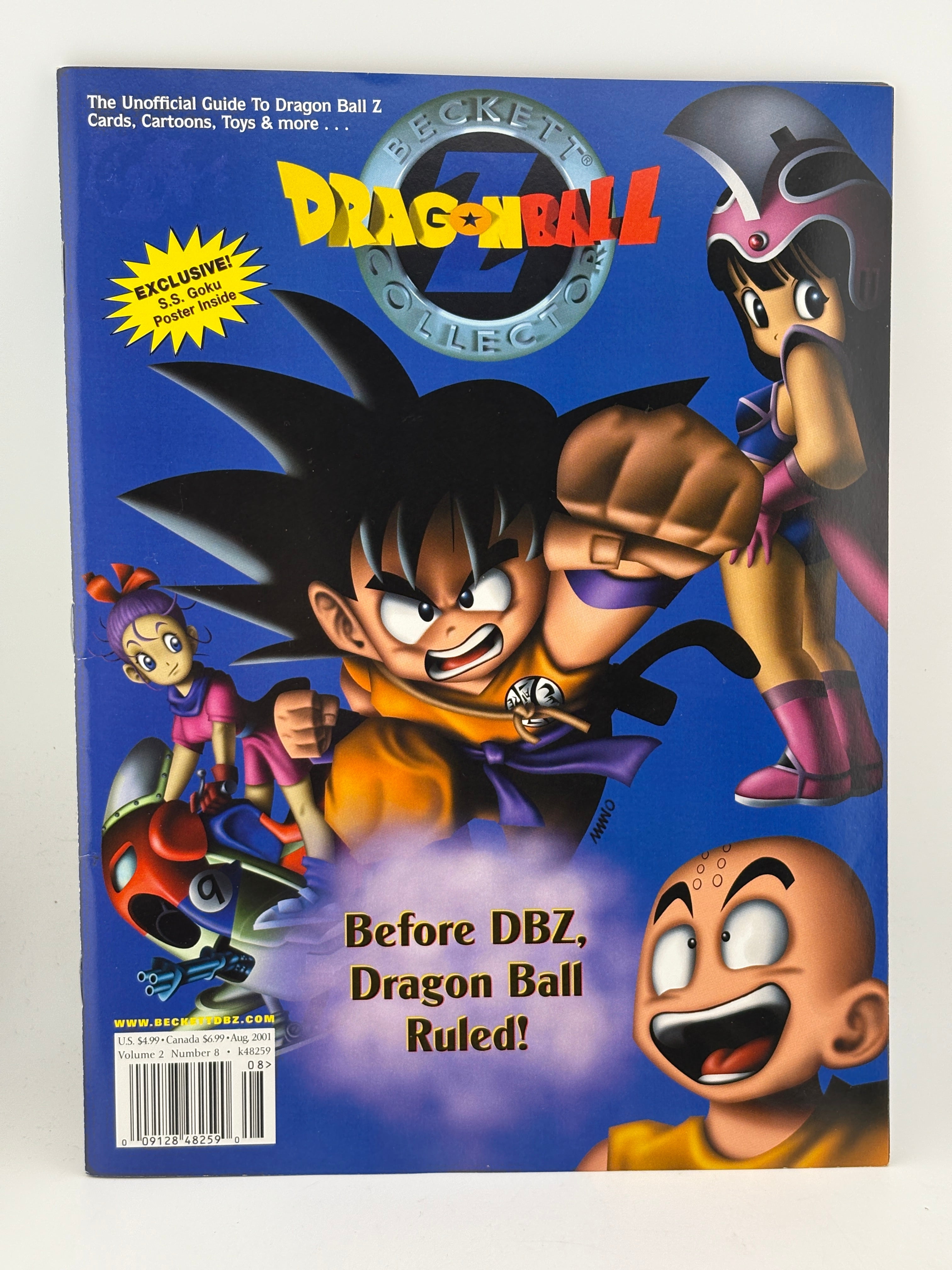 Beckett Collectors Dragon Ball Z Magazine Volume 2 Number 8 Goku ...