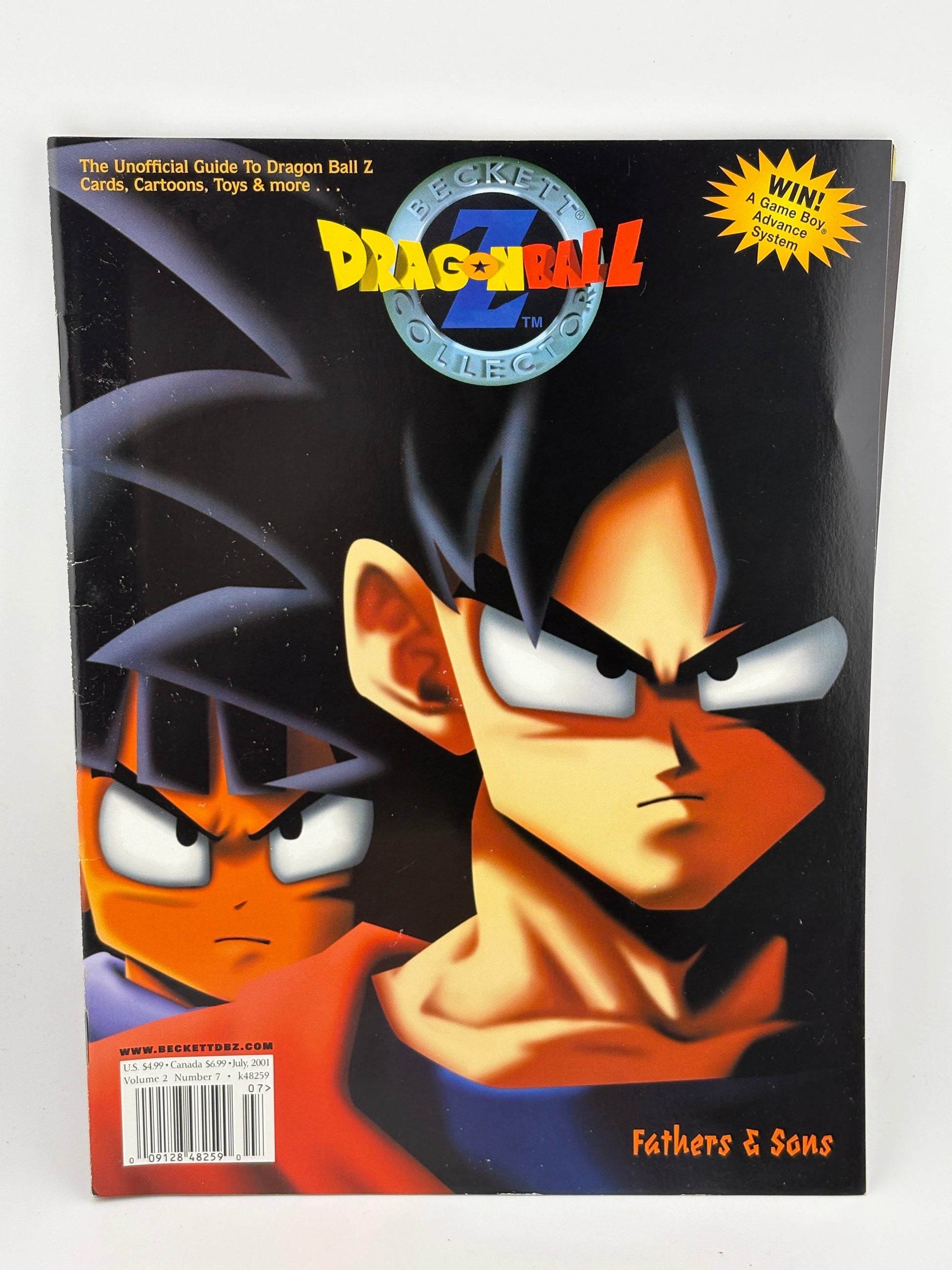 Beckett Collectors Dragon Ball Z Magazine Volume 2 Number 7 Father & S ...
