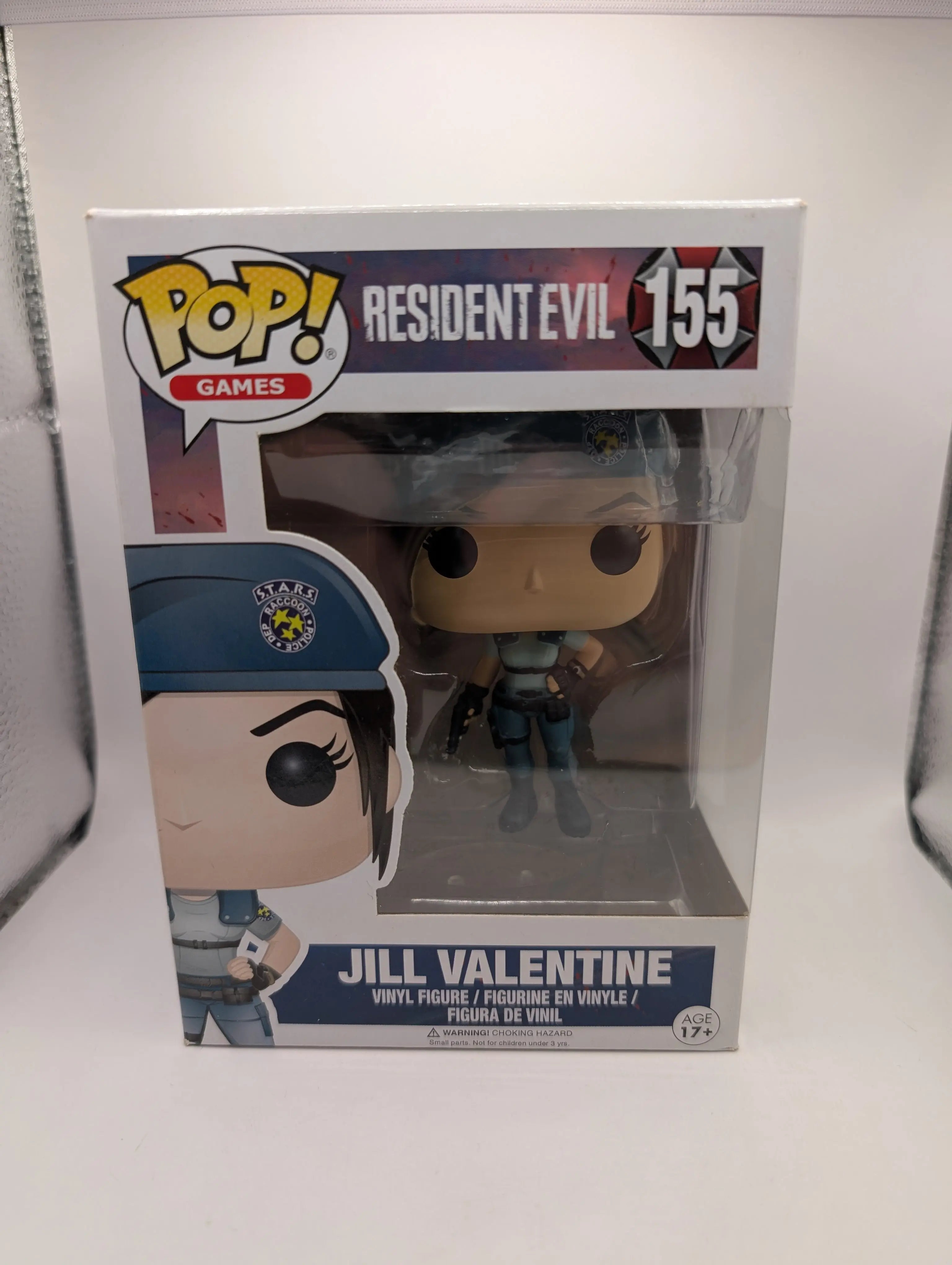 Funko Pop! Games Vinyl - Resident Evil - Jill Valentine #155 Vaulted R ...
