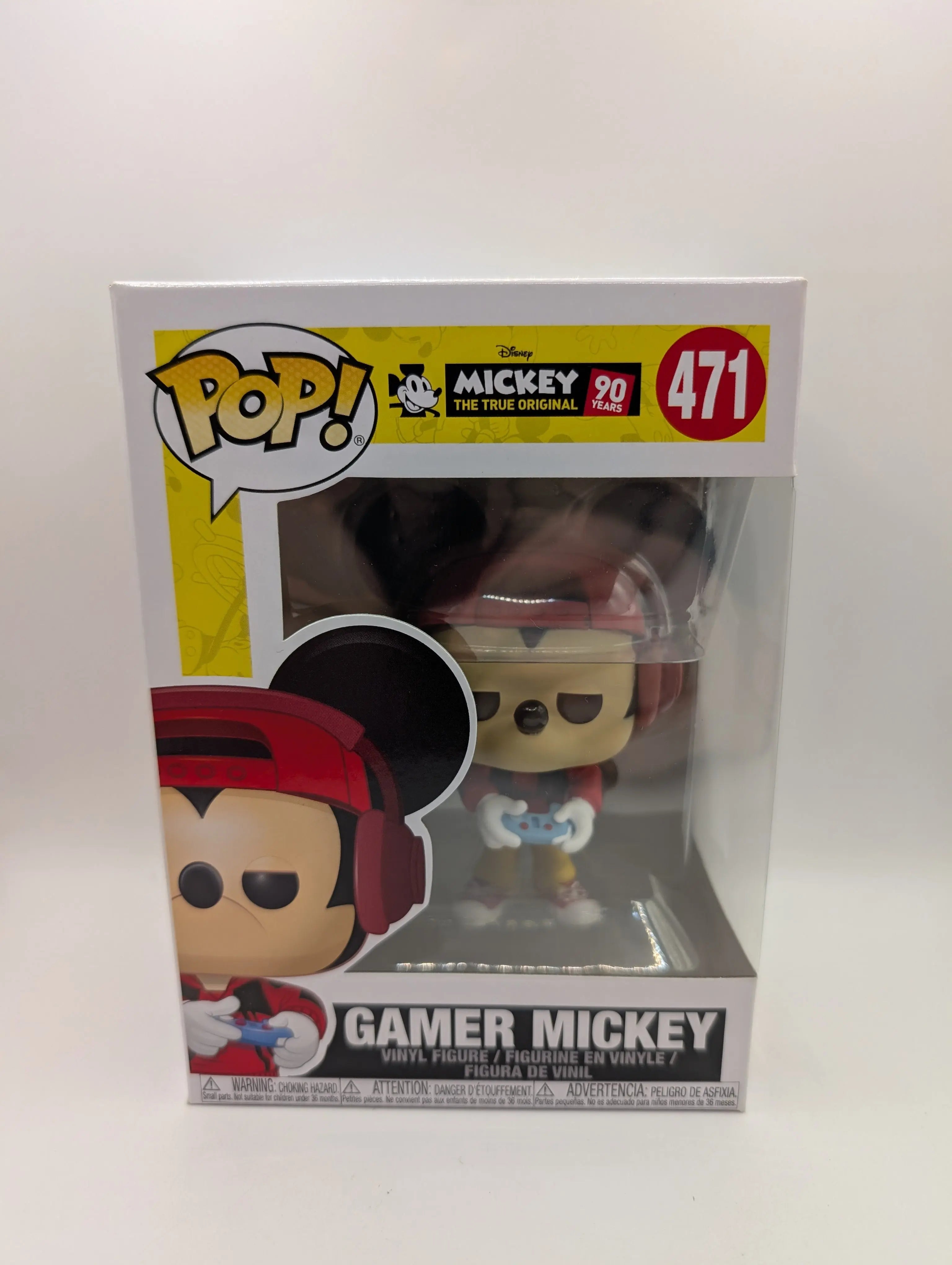 Gamer Mickey 471 ~ Disney: Mickey The True Original ~ 90 Years ~ Funko ...