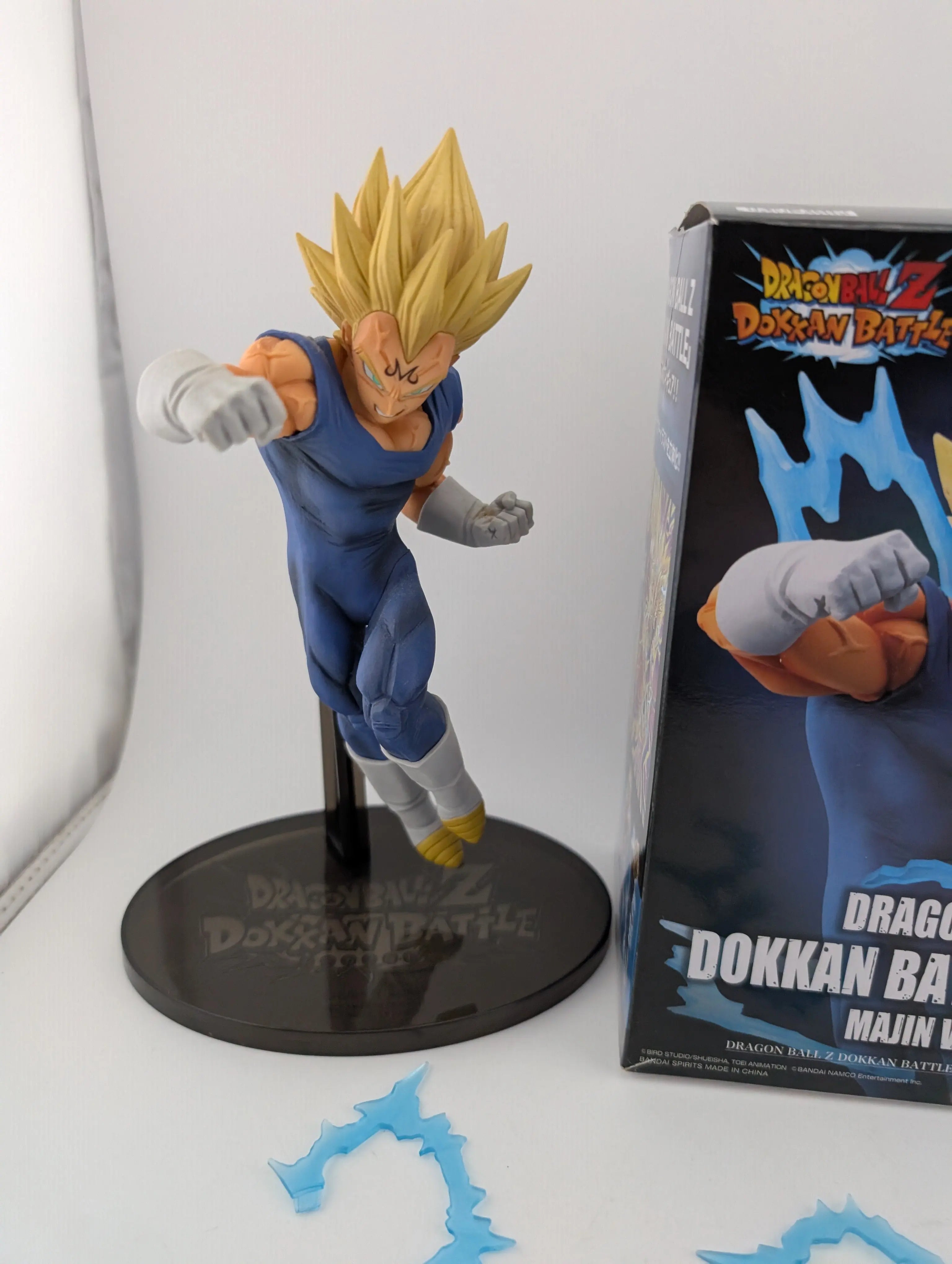 DRAGONBALL DOKKAN BATTLE COLLAB Majin Vegeta Figure Banpresto exdispla ...