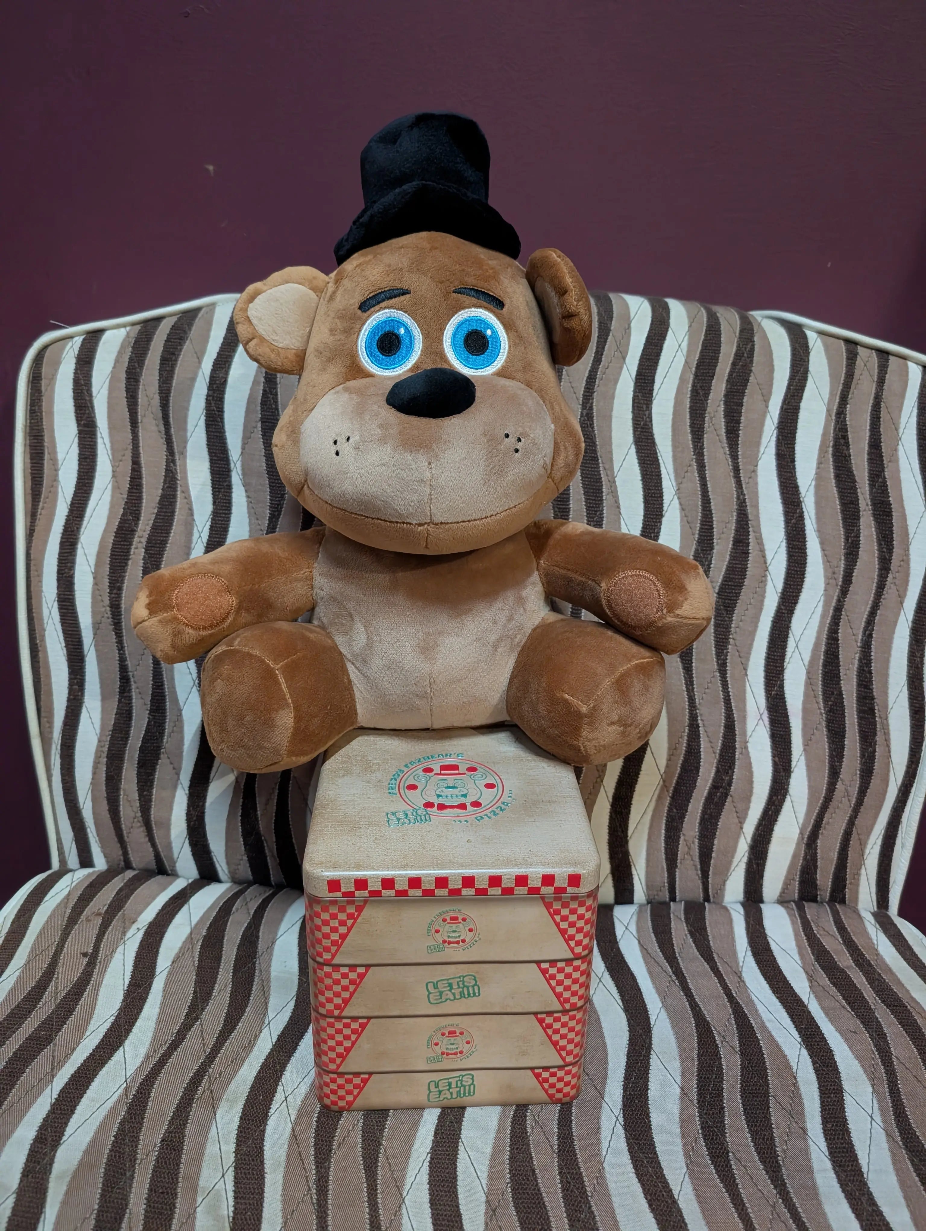 IN HAND FNAF Five Nights At Freddy’s 2 Plush Cinemark Popcorn Bucket ...