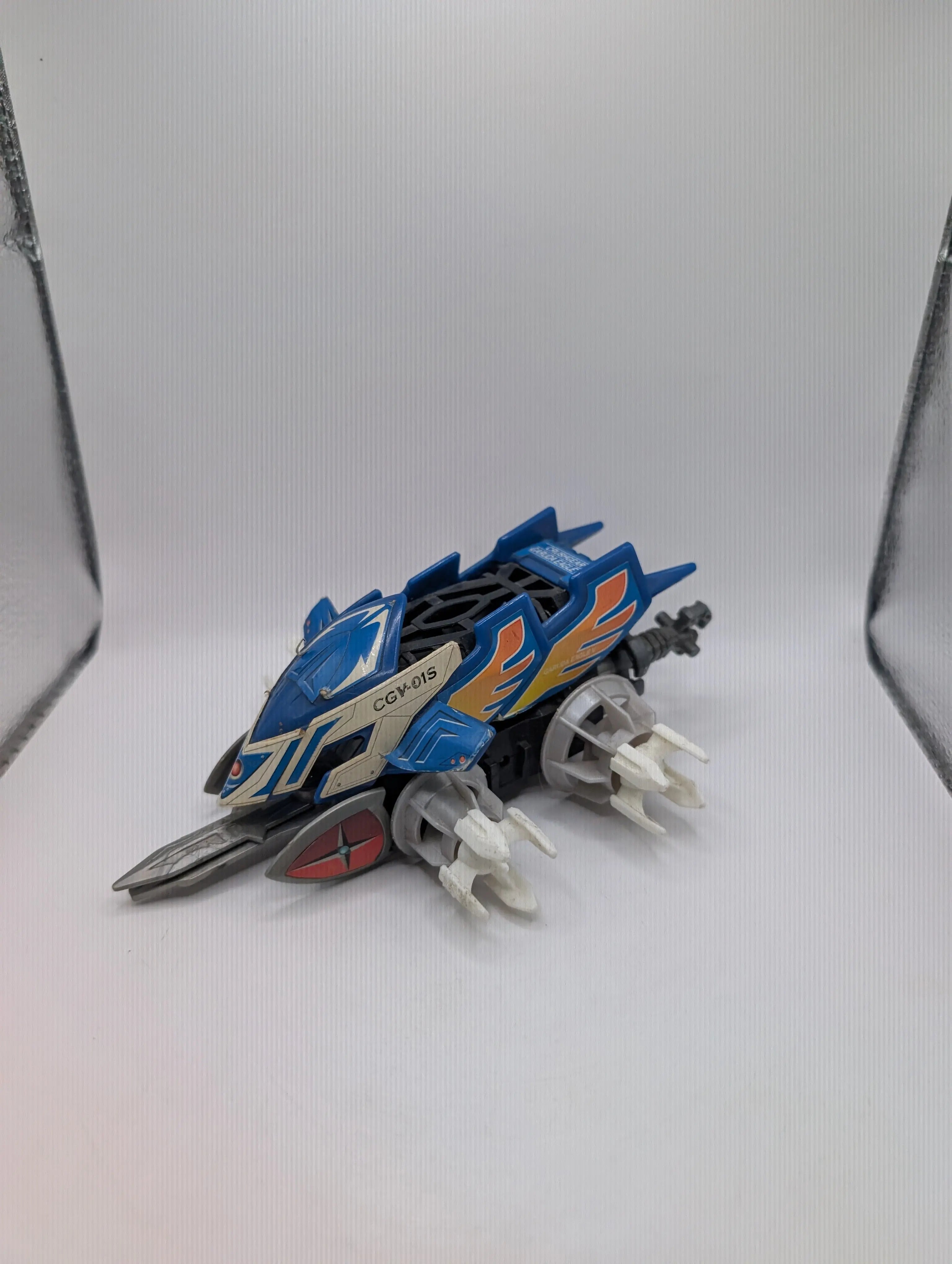 Rare! 2002 Bandai Japan Crush Gear CG-01S Garuda Eagle Loose Figure ...