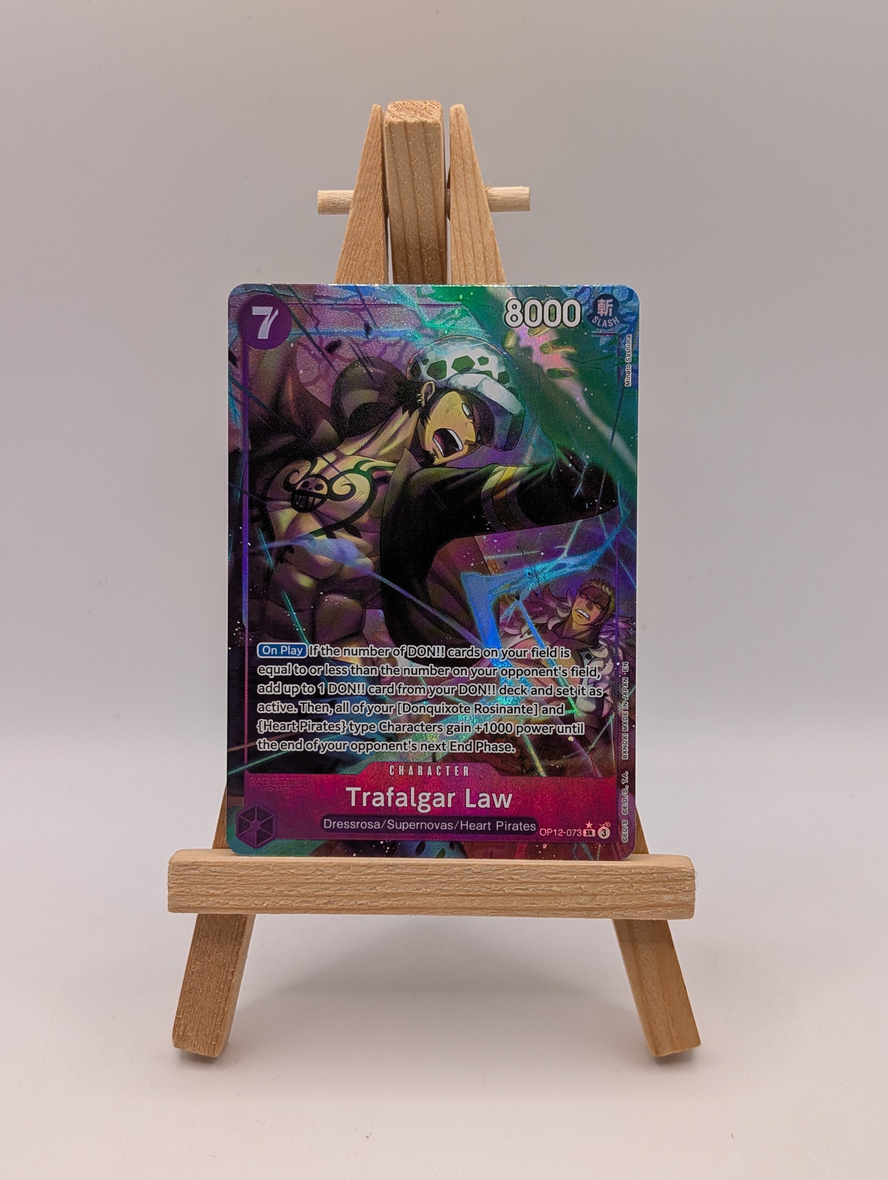 One Piece - Trafalgar Law (OP12-073) Alternate Art - Legacy Of The Mas ...