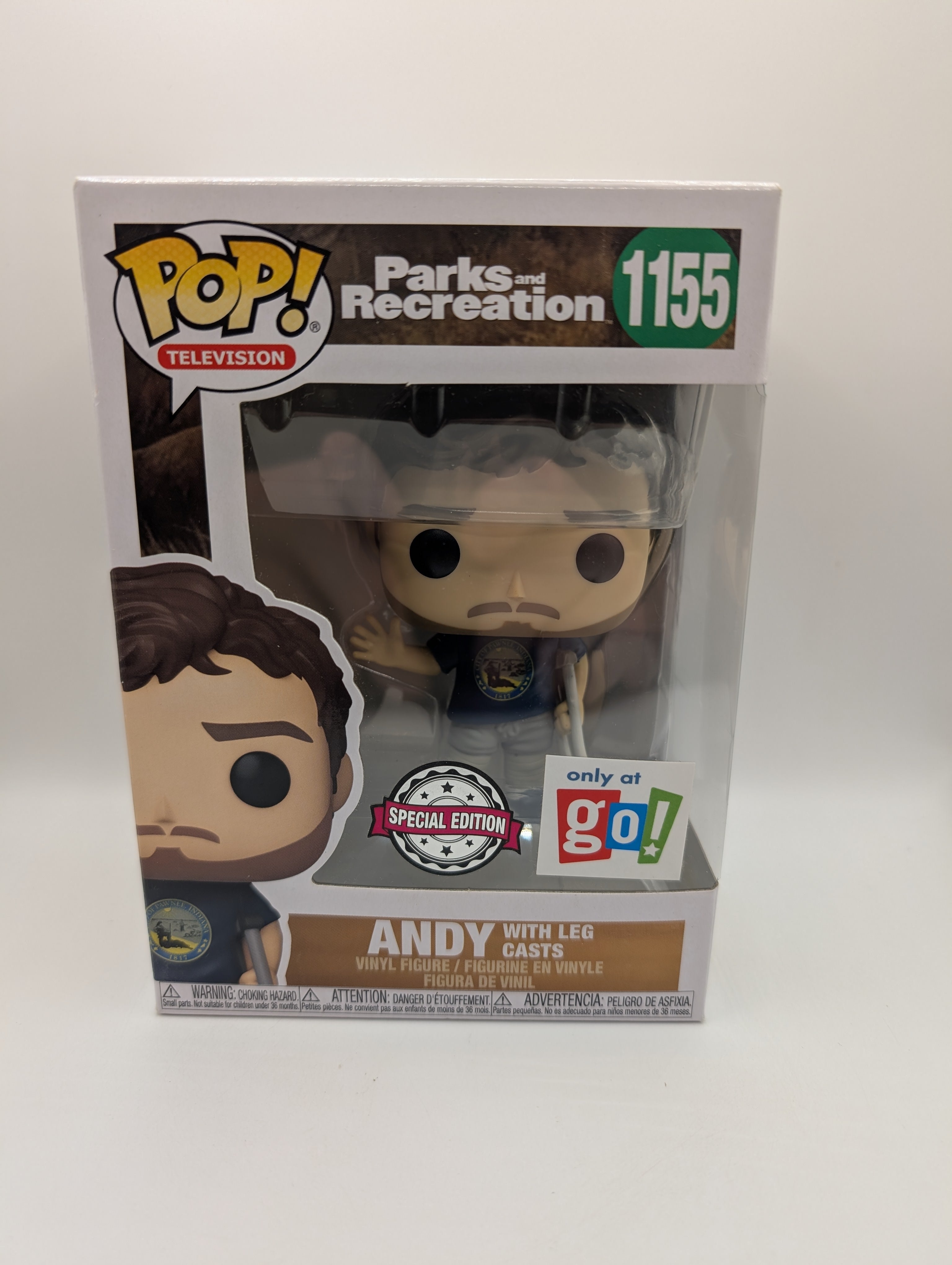 POP VINYL - ANDY WITH LEG CAST - 1155 - SPECIAL EDITION – FRENLY BRICKS ...