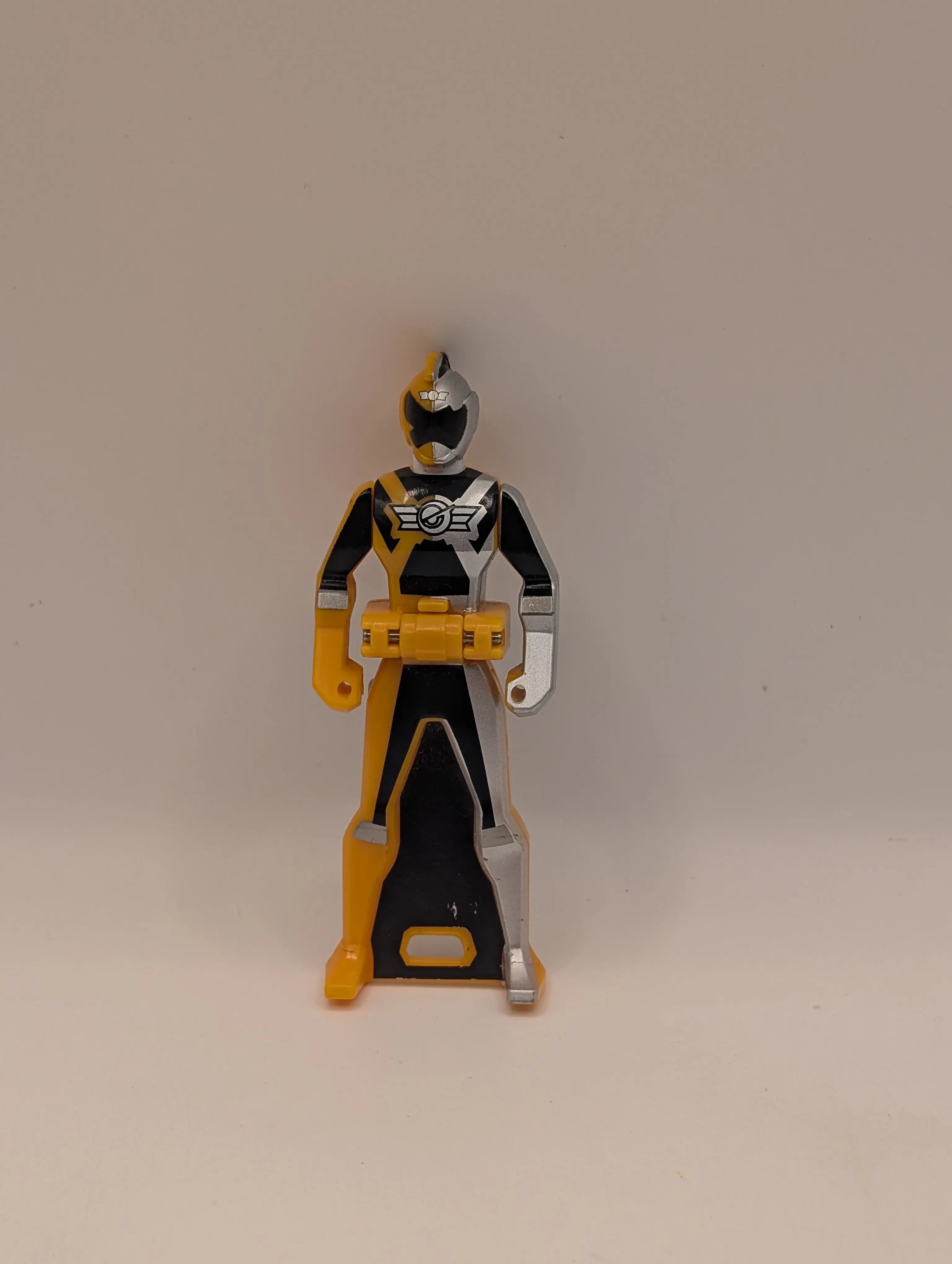 Kaizoku Sentai Go-On 3" Silver Gold Wings Power Ranger Key Bandai Cand ...