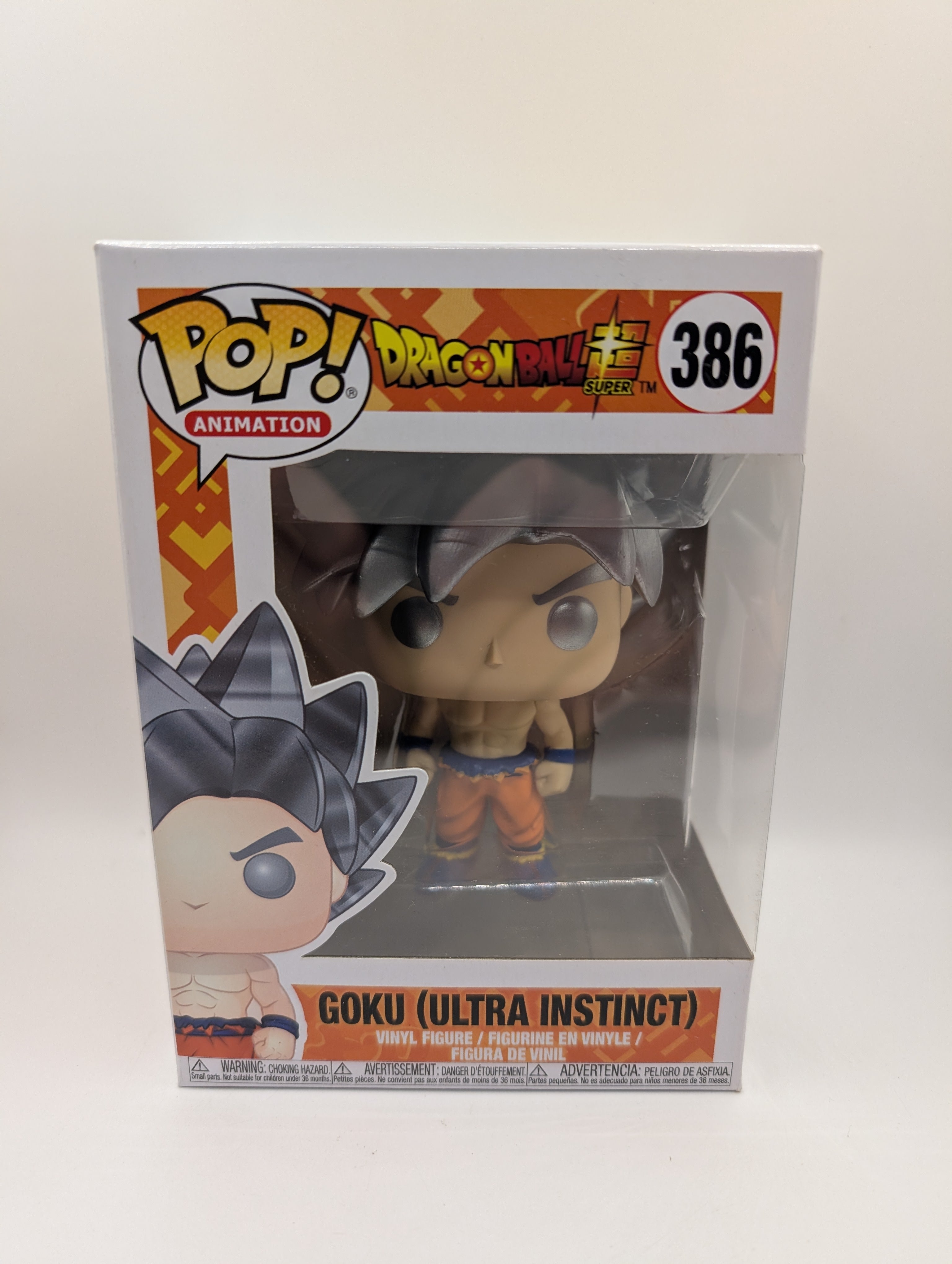 FUNKO Pop Vinyl Goku (Ultra Instinct) Dragon Ball Super #386 – FRENLY ...